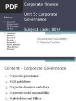 Corporate Governance Checklist | PDF | Board Of Directors | Internal Audit