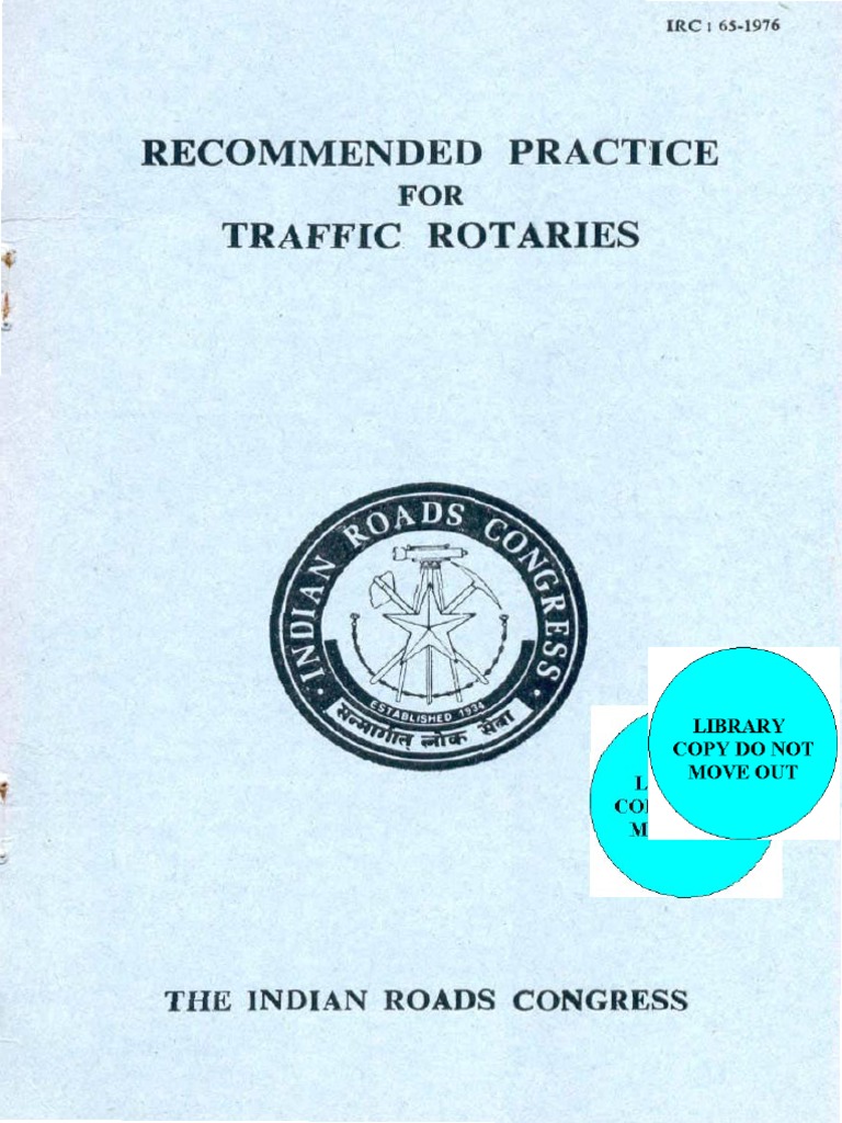 Irc-65-1976 - A1 | PDF