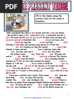 Reading Comprehension - Verb To Be | PDF