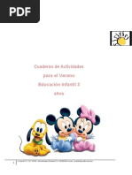 Cuadernillo de Actividades para 3 Años | PDF | Hogar, jardinería y ...