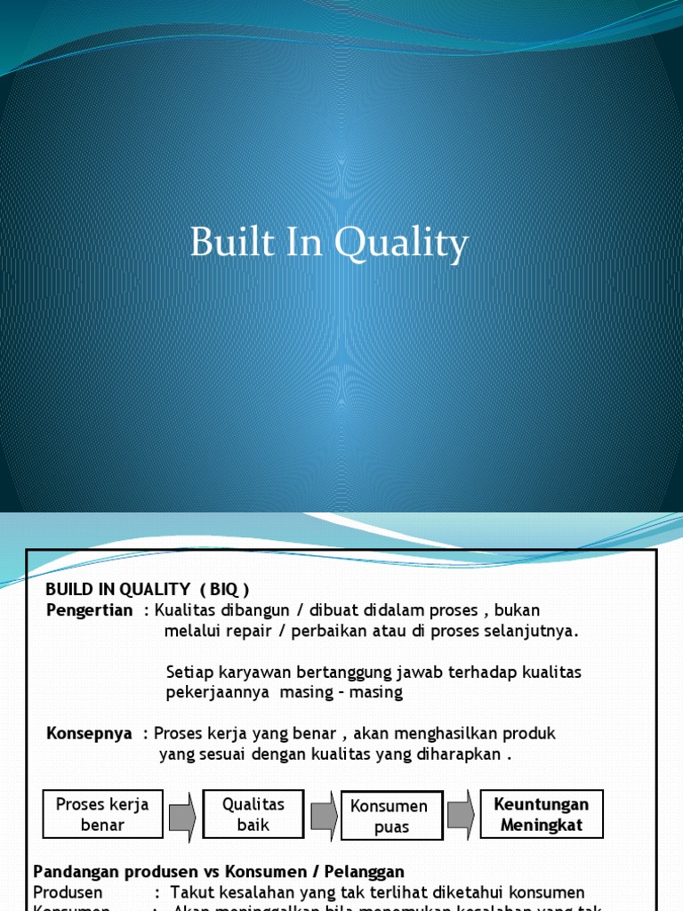 Pengertian dan Implementasi BIQ | PDF | Pengelolaan Keuangan & Uang ...