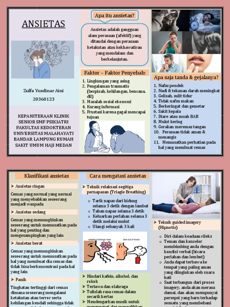 Leaflet Ansietas | PDF