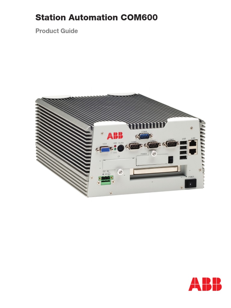 COM600 | PDF | Network Switch | Scada