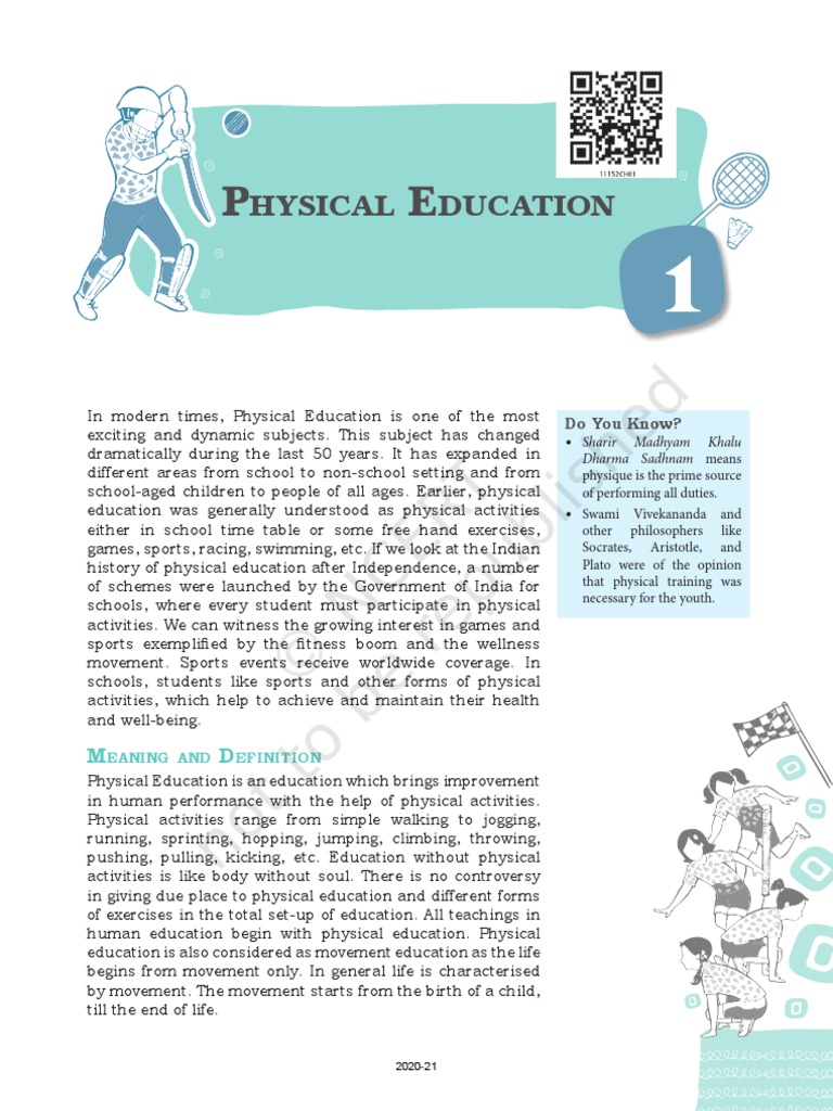 Physical Education: An Exciting and Dynamic Subject | PDF | Physical ...