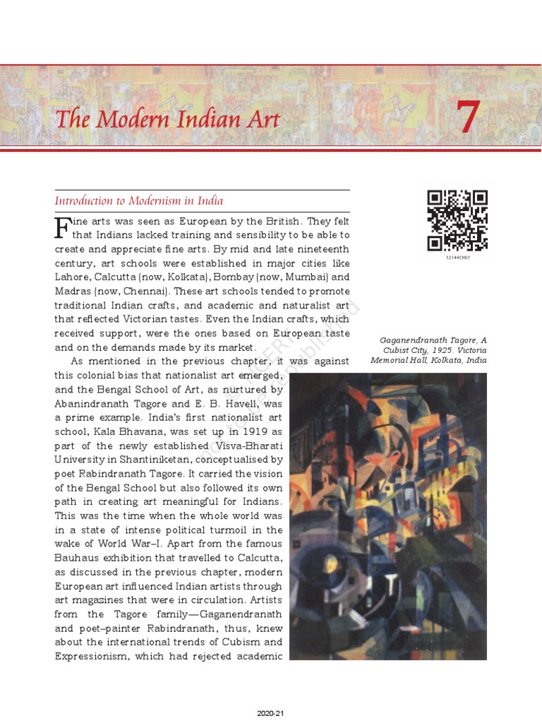 The Modern Indian Art: Introduction To Modernism in India | PDF ...