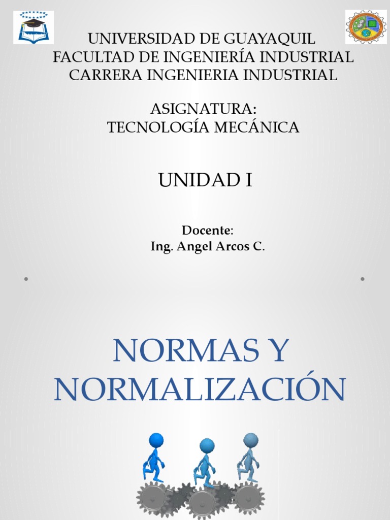Normas y Normalización. | PDF | Estandarización | Ingeniería Industrial