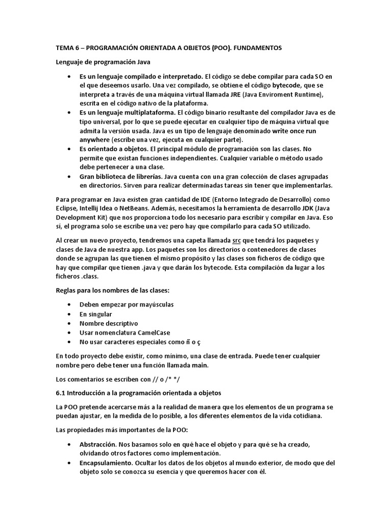 Una introducción completa a la programación orientada a objetos en Java ...