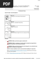 Ford Ranger Maintenance Schedule & Fluids | PDF | Motor Oil | Diesel Engine
