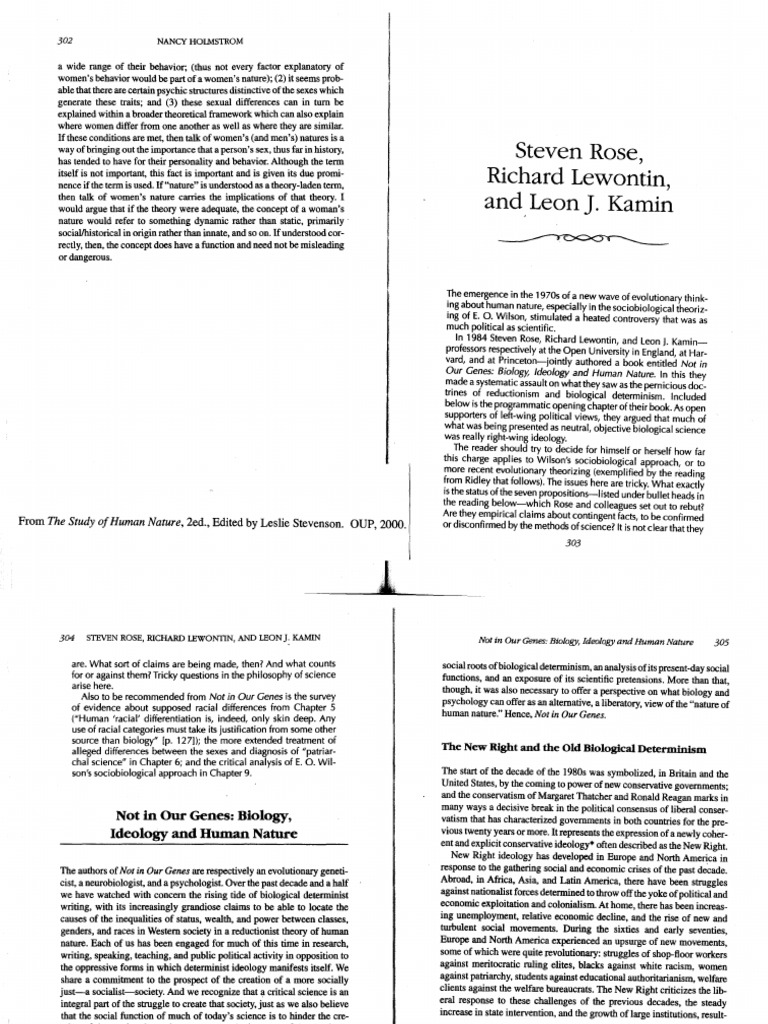 Rose PDF | Download Free PDF | Sociobiology | Science