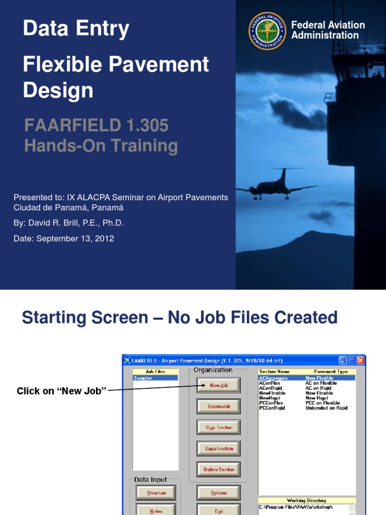 3 - FAARFIELD Data Entry and Flexible Pavement Design PDF | PDF | Road ...