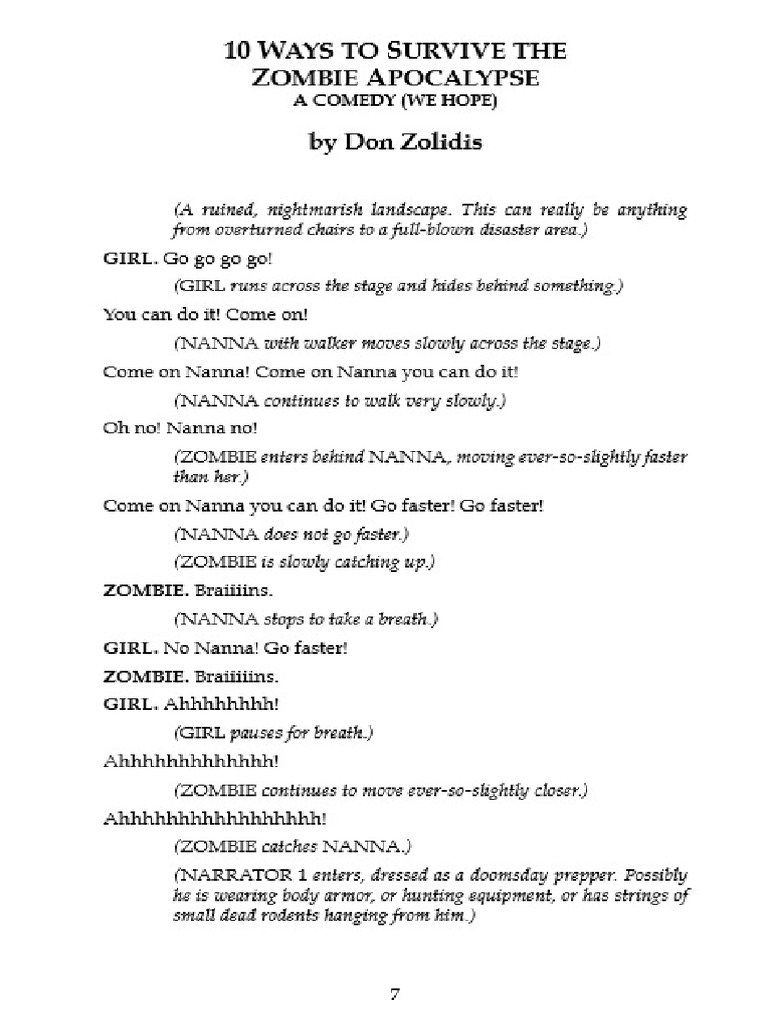 10ways To Survive A Zombie | PDF