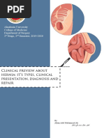 Nyhus Hernia Classification Overview | PDF