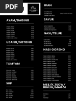 Restoran Mahbub Food Menu | PDF | Foods | Cuisine