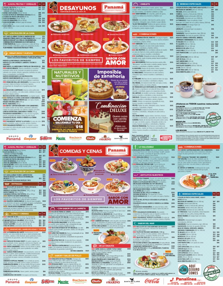 Menú Panamá | PDF