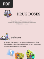 Sample Drug Computation | PDF