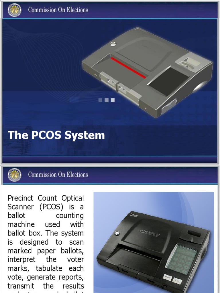 PCOS Ballot Counting Machine Overview | PDF | Computer Data Storage ...