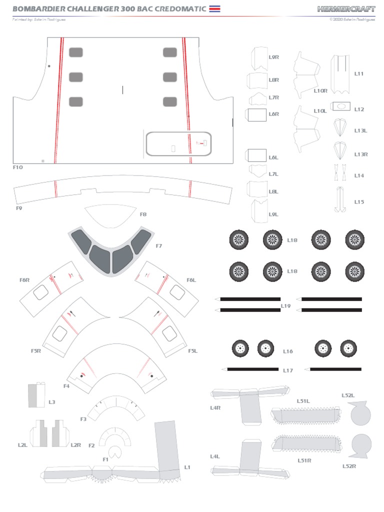 Bombardier Challenger 300 BAC Credomatic 1 60 | PDF | Disabled Sports ...