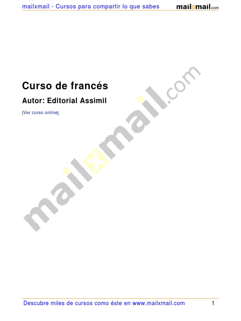 Curso de Frances PDF | PDF