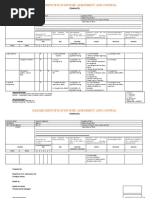 HIRARC Table Dosh Office | PDF | Risk | Injury
