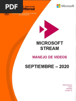 PASO A PASO BAJAR VIDEOS de Microsoft Stream | PDF