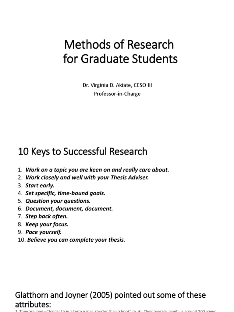 Essential Research Methods for Graduates | PDF | Survey Methodology ...