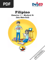 Grade 7 Filipino-Quarter 2-Week 1-2 | PDF