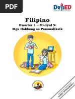 Q3 Filipino 7 Module 2 | PDF