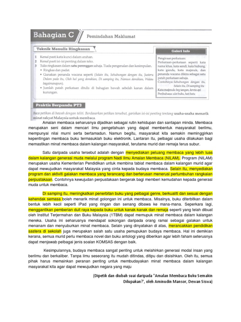 Amalan Membaca Skema PDF | PDF