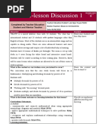 Mathematics Accomplishment Report | PDF | Teaching Mathematics | Concept