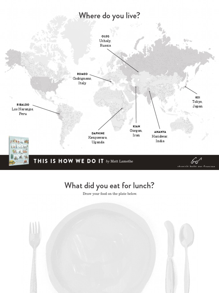 Global Kids' Daily Lives Exploration | PDF | Eating Behaviors Of Humans ...