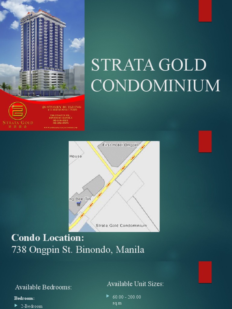 Strata Gold Condominium | PDF