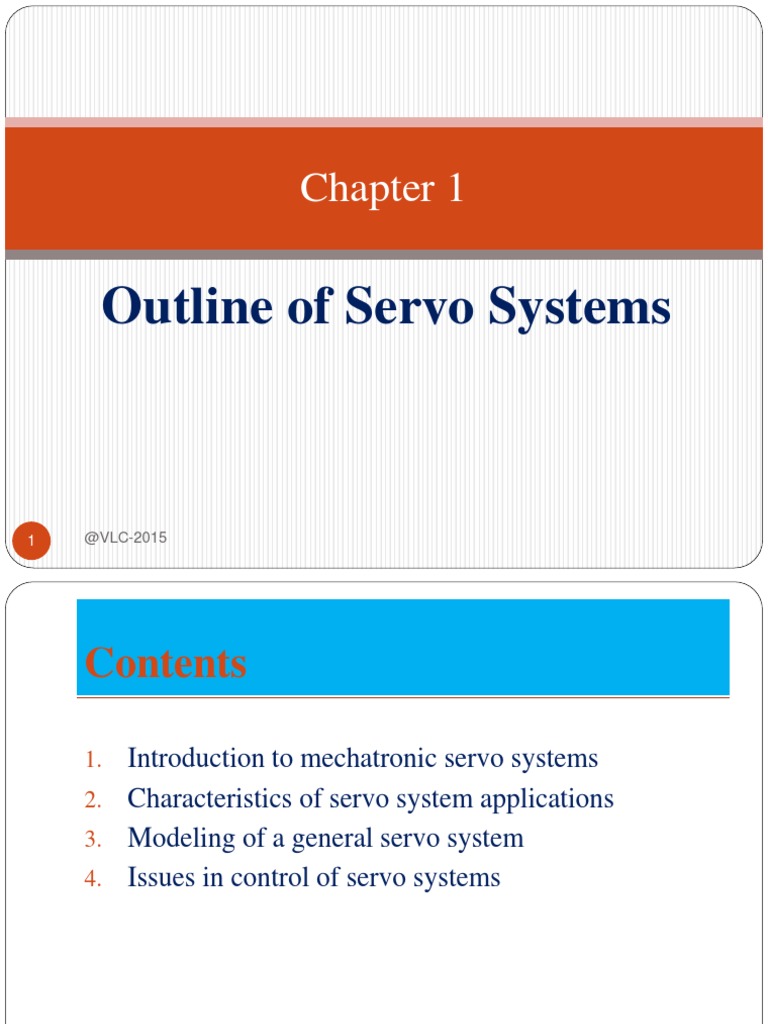 Modeling and Control of Mechatronic Servo Systems: An Introduction to ...