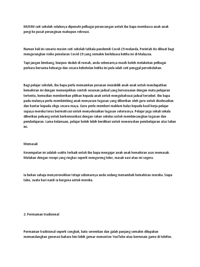 Karangan PKP | PDF