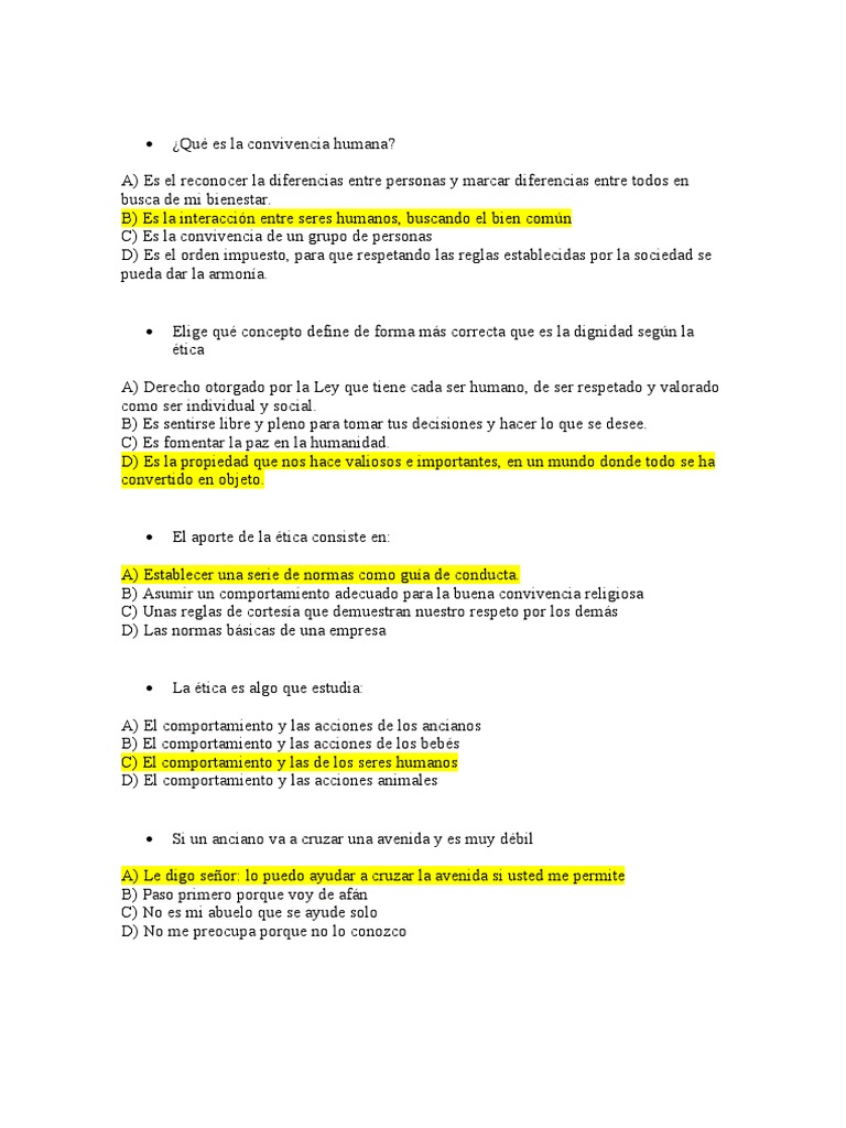 Qué Es La Convivencia Humana | PDF