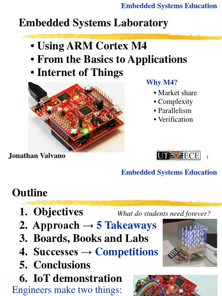 Embedded Systems Laboratory: - Using ARM Cortex M4 - From The Basics To ...