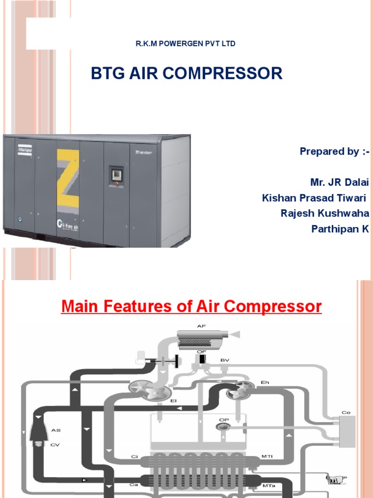 Air Compressor ZR 160 | PDF