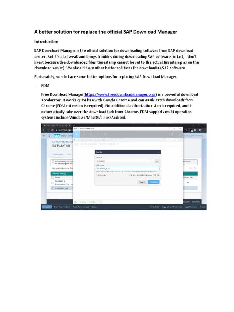 A Better Solution For Replacing SAPDM - by Newcat - 2020 - v1 | PDF | Http Cookie | Hypertext ...
