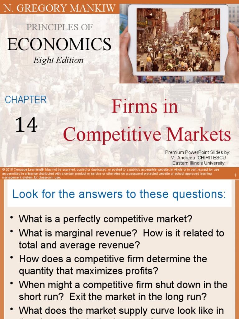 Economics: Firms in Competitive Markets | PDF | Perfect Competition ...