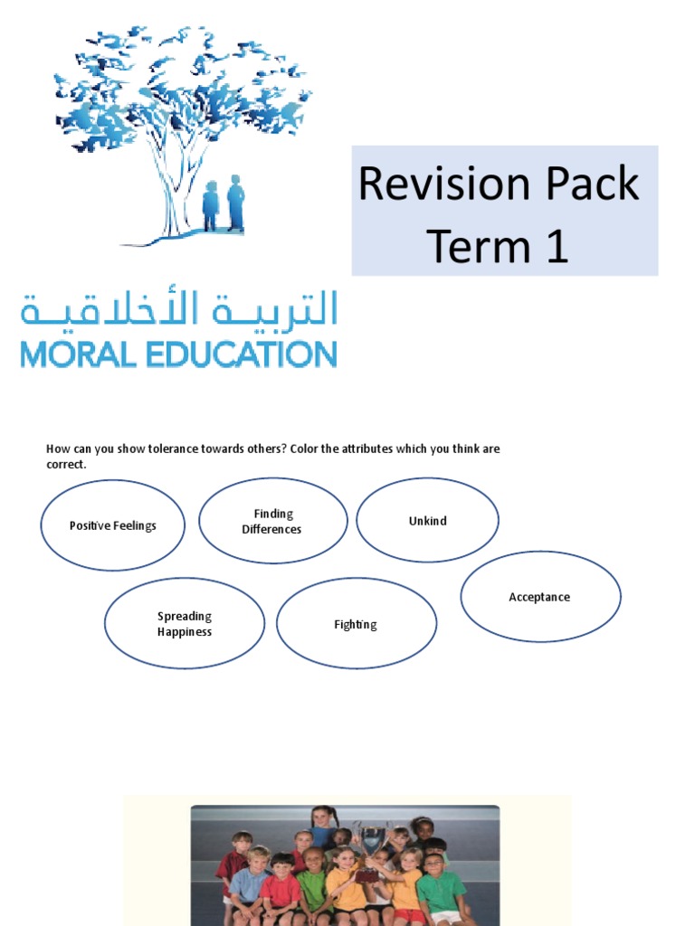 Moral Education Revision Pack | PDF