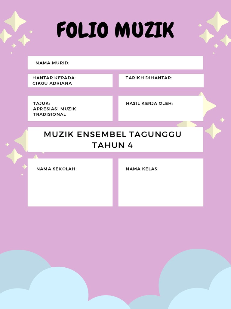 Folio Tahun 4 PDF | PDF | Seni