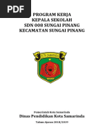 Program Kerja Kepala Sekolah SD 2025 | PDF