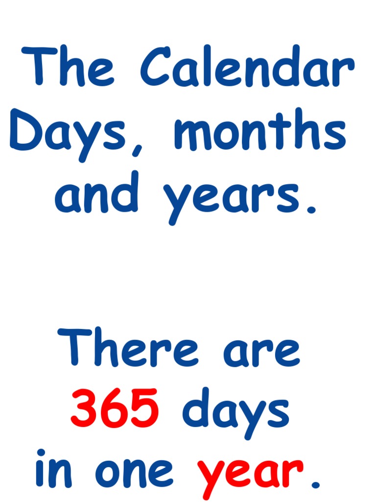 The Calendar Days, Months and Years | PDF | Religion & Spirituality