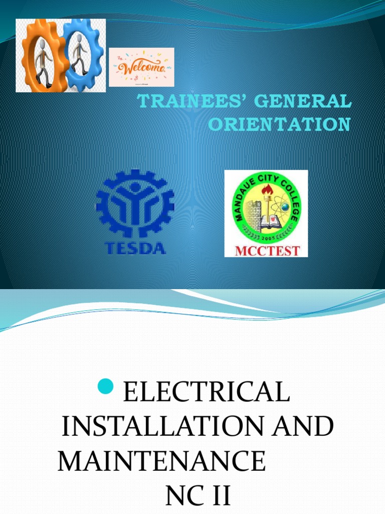 Preparing Electrical Technicians: An Overview of the Competency-Based ...