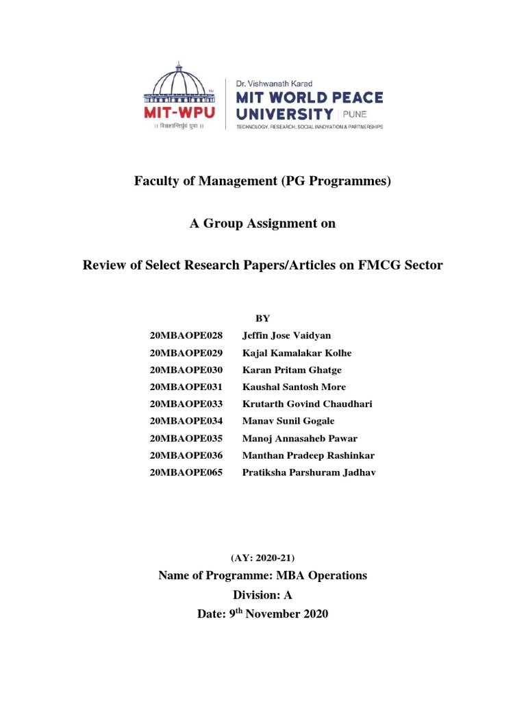 Group 4 Group Assignment | PDF | Retail | E Commerce