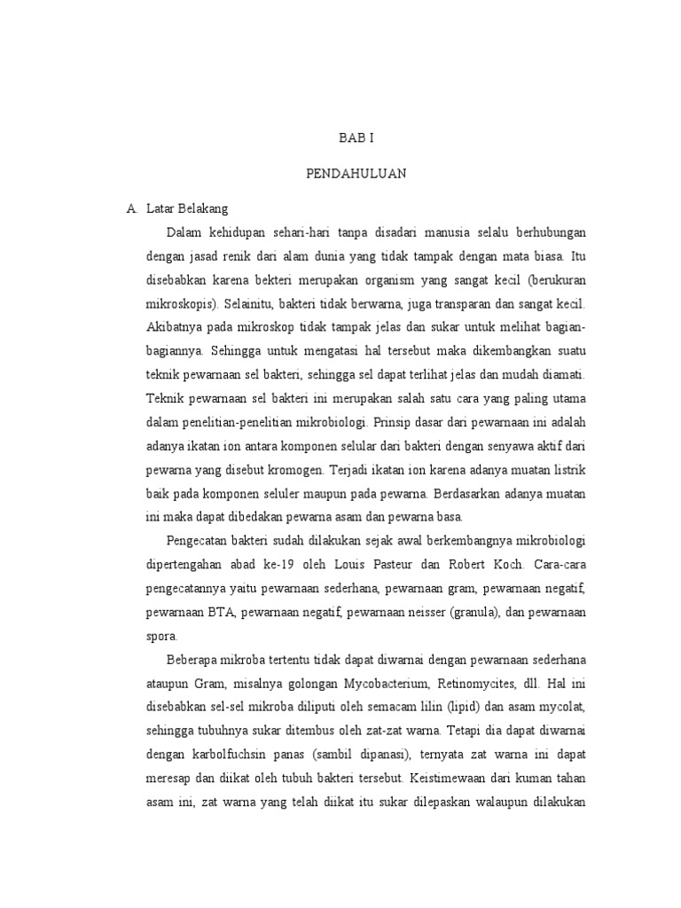 Laporan Bta | PDF