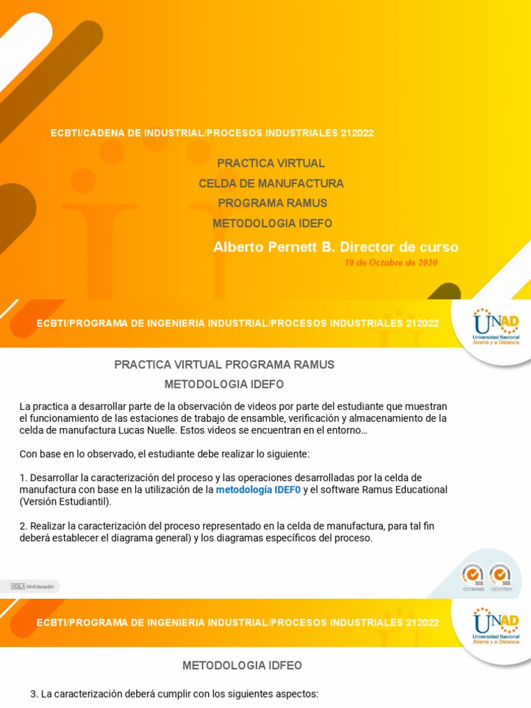 Practica - Virtual - Ramus - Metodo Idef0 | PDF | Informática | Informática y tecnología de la ...