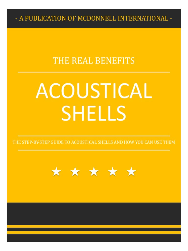 Acoustical Shells Benefits | PDF