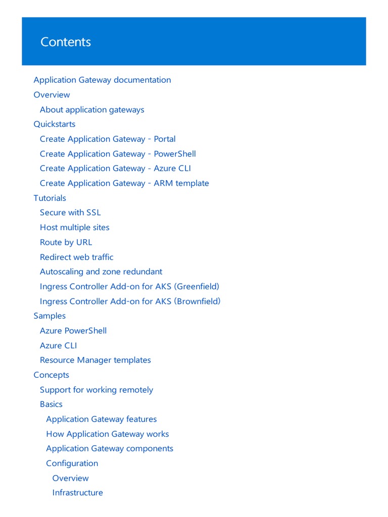 What Is Azure Application Gateway | PDF