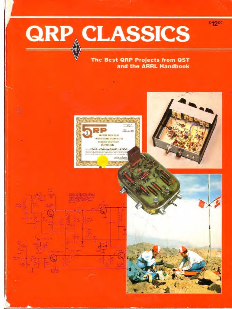 QRP Classics - The Best QRP Projects From QST and The ARRL Handbook ...