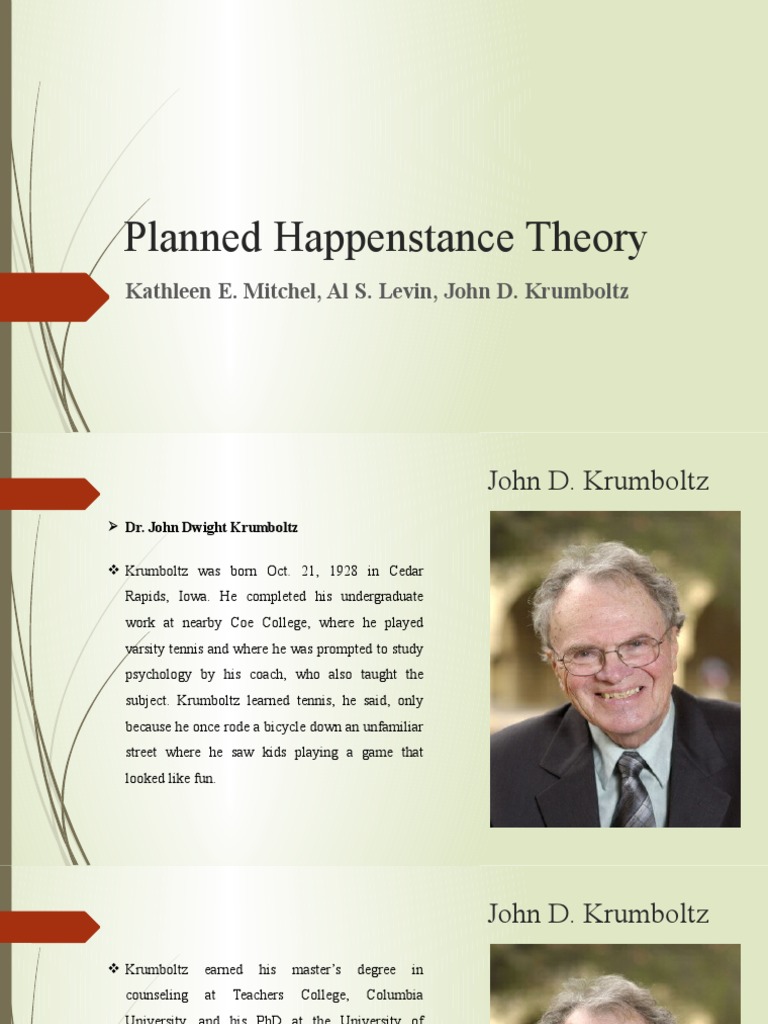 Planned Happenstance Theory | PDF | Counseling Psychology | Curiosity